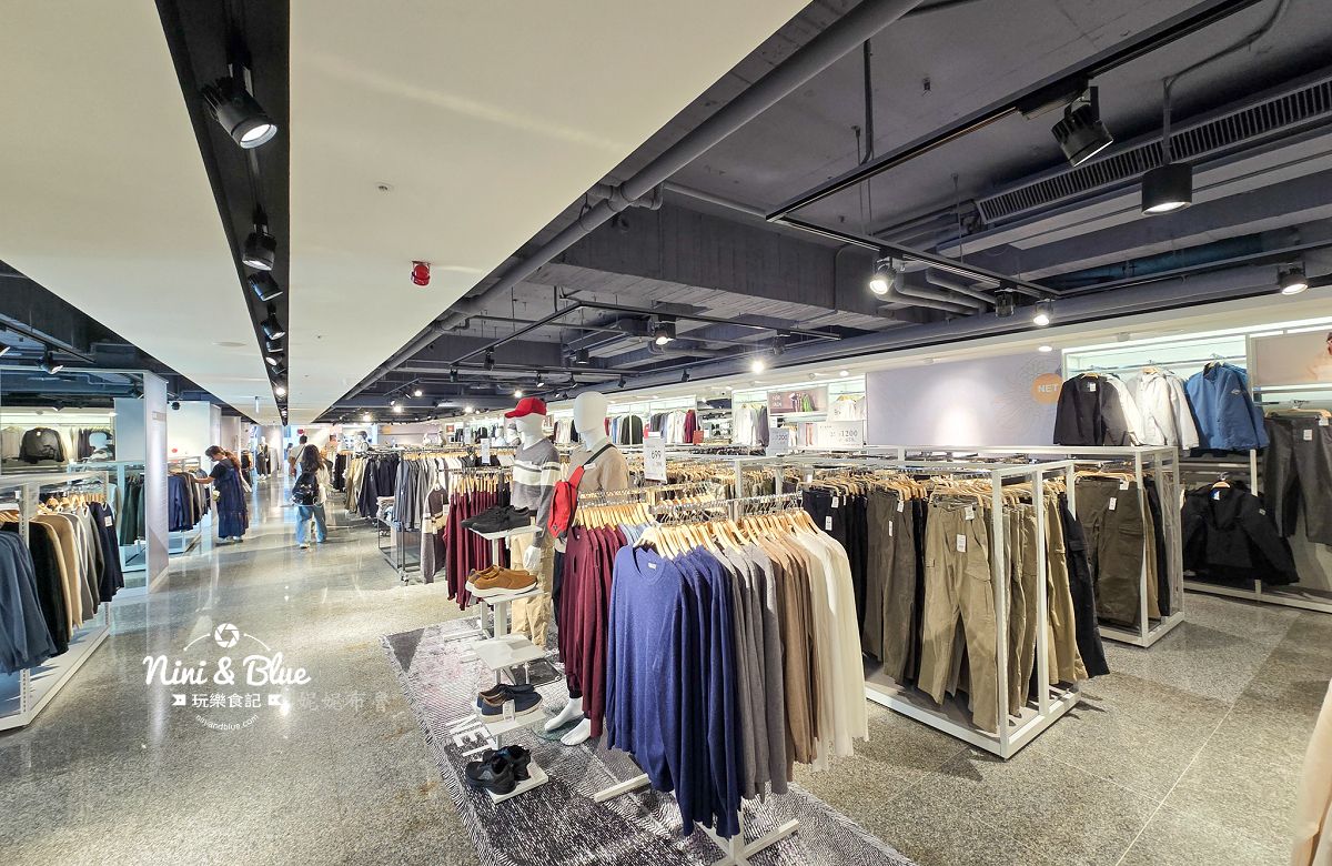 NET台中復興店：台中最大NET旗艦店，5層樓購物空間x紅標清倉區必逛，台中火車站旁 @Nini and Blue 玩樂食記