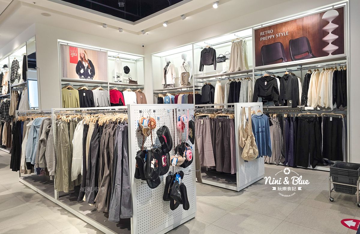 NET台中復興店：台中最大NET旗艦店，5層樓購物空間x紅標清倉區必逛，台中火車站旁 @Nini and Blue 玩樂食記